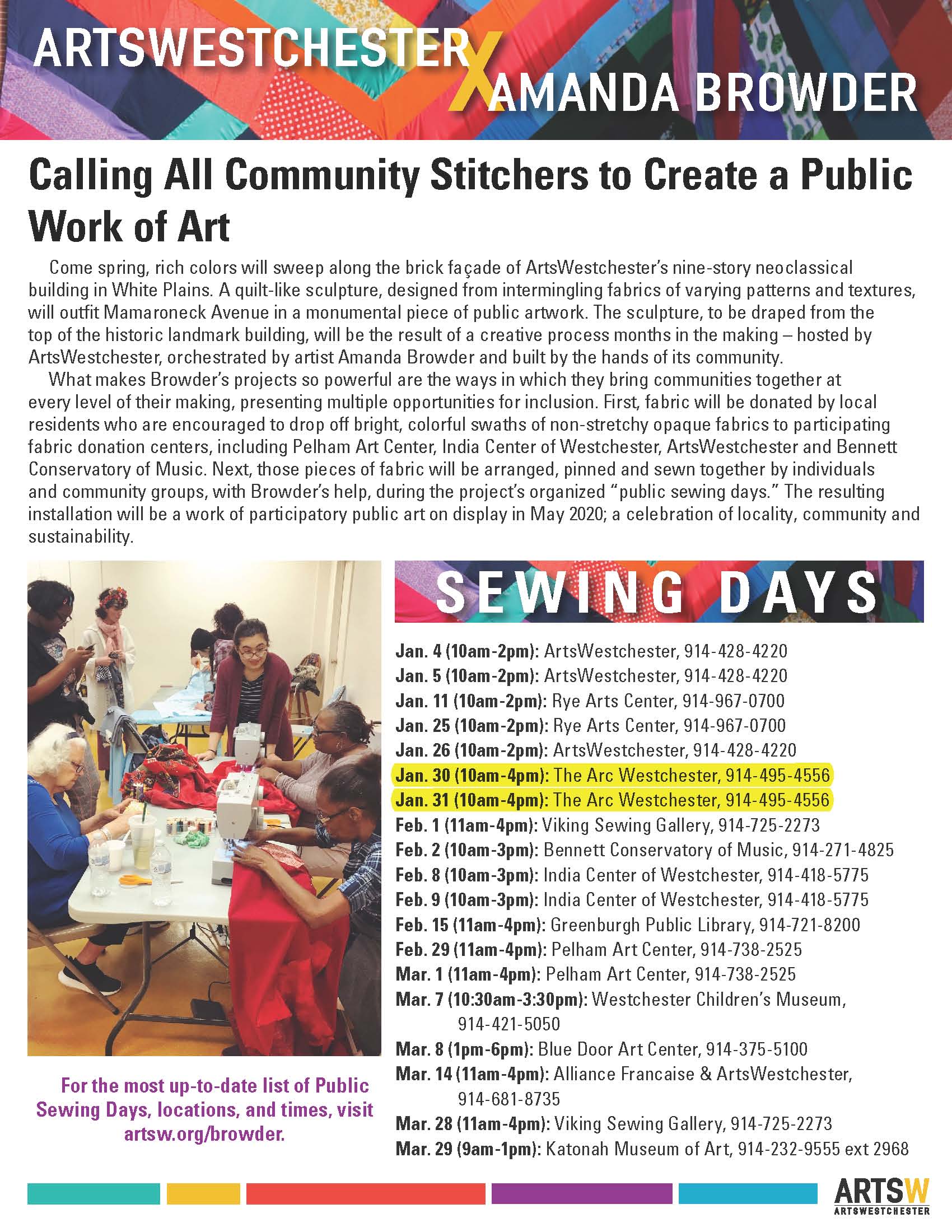 Community Sewing Day | The Arc